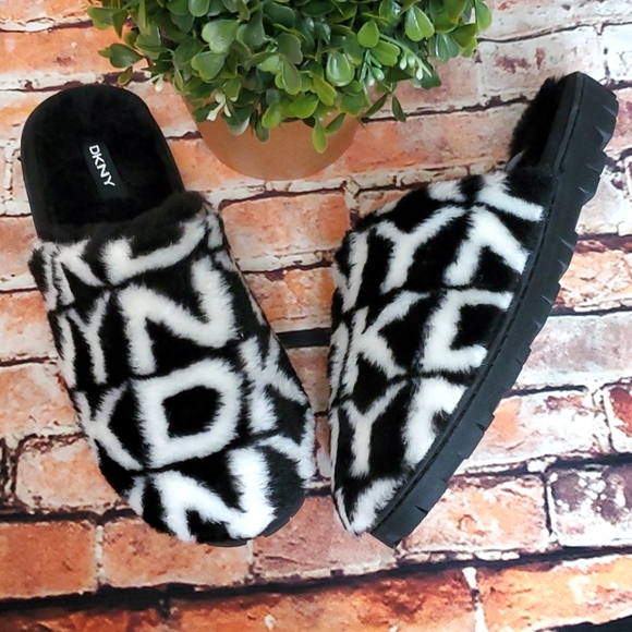 Dkny | Shoes | Dkny Juliet Faux Fur Slippers | Poshmark